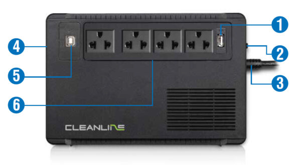 Evolution-1000 1000VA/500W line interactive design with stabilizer | Pcland